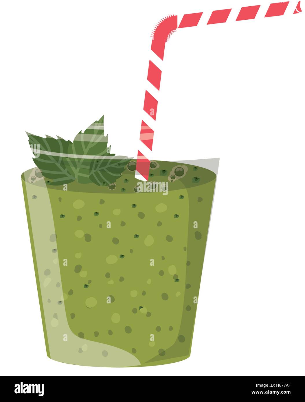 green juice smoothie Stock Vector Image & Art - Alamy