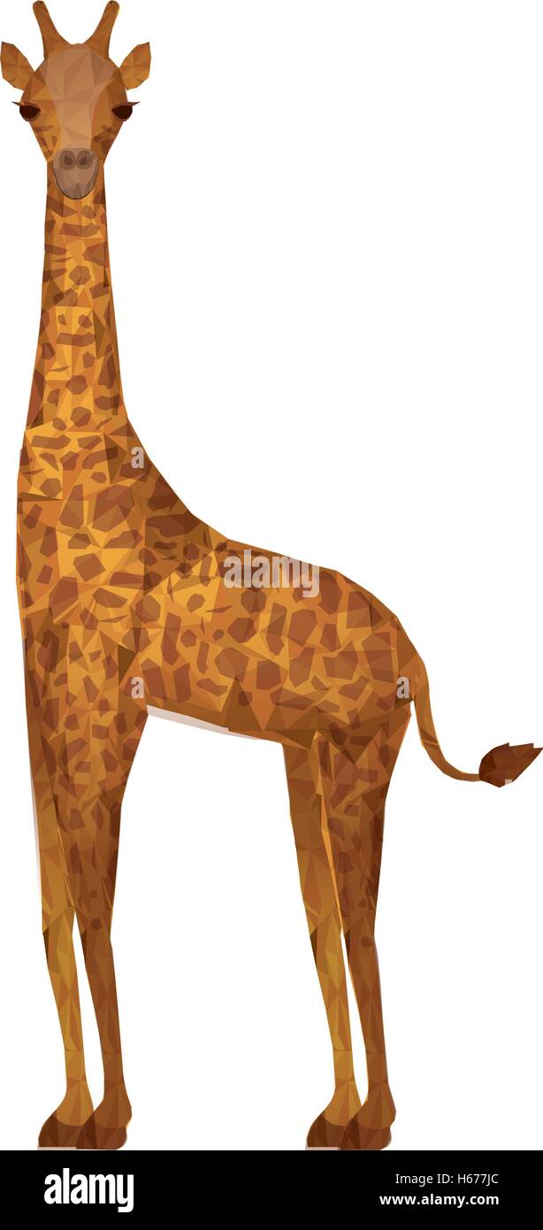 giraffe animal icon Stock Vector Image & Art - Alamy