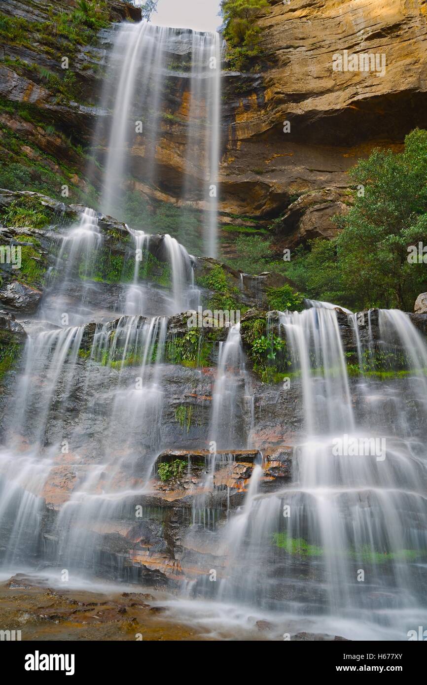 Waterfall in Katoomba Stock Photo - Alamy