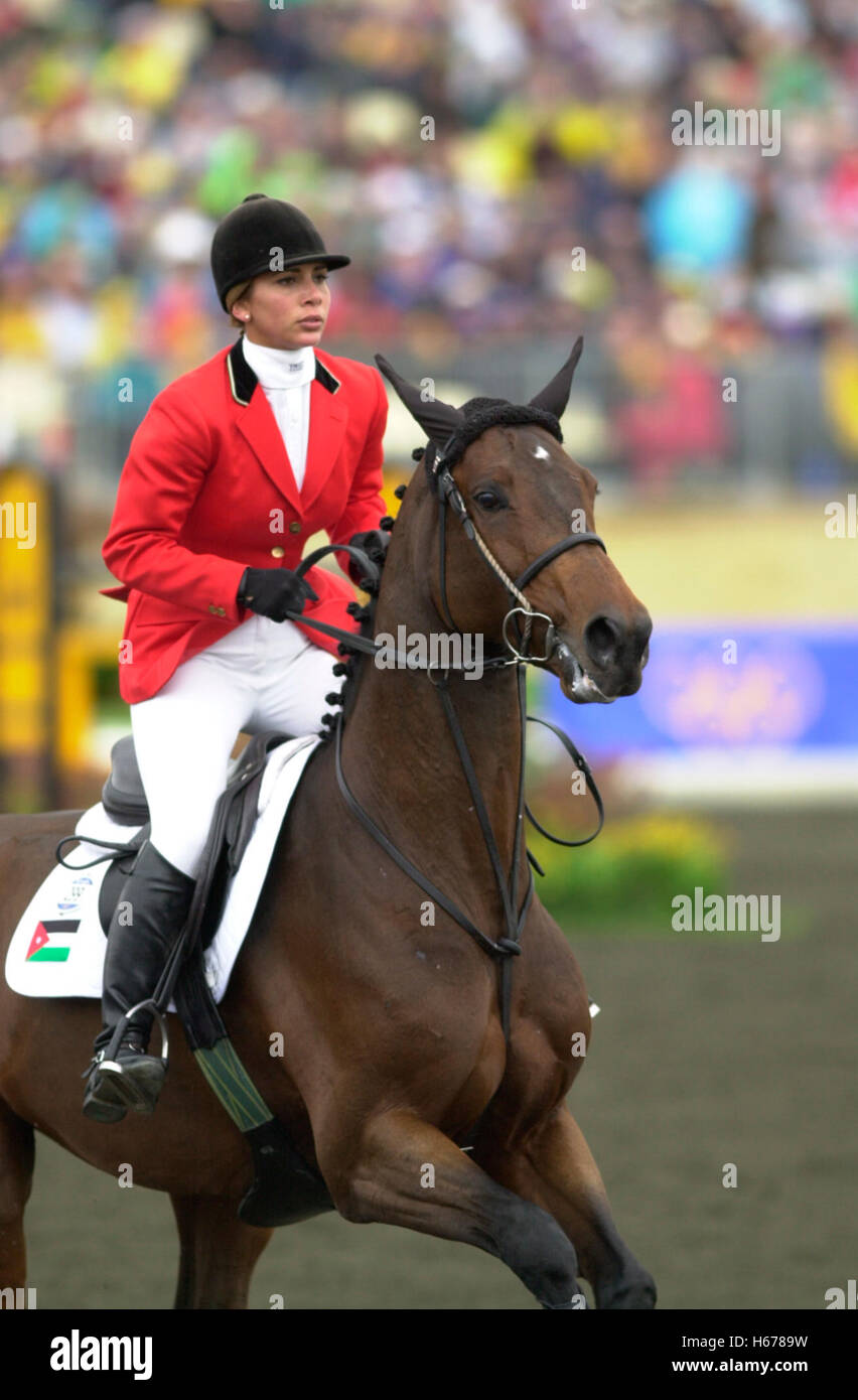 Olympic Games, Sydney 2000, HRH Princess Haya of Jordan (JOR) riding ...