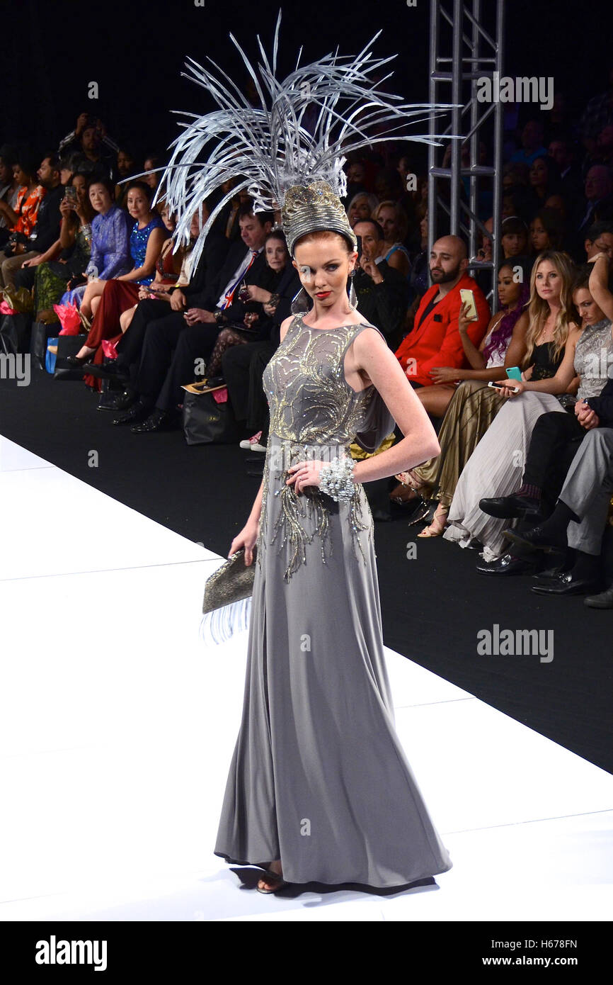 Sue Wong 2016 Spring Collection at Taglyan Cultural Complex in ...