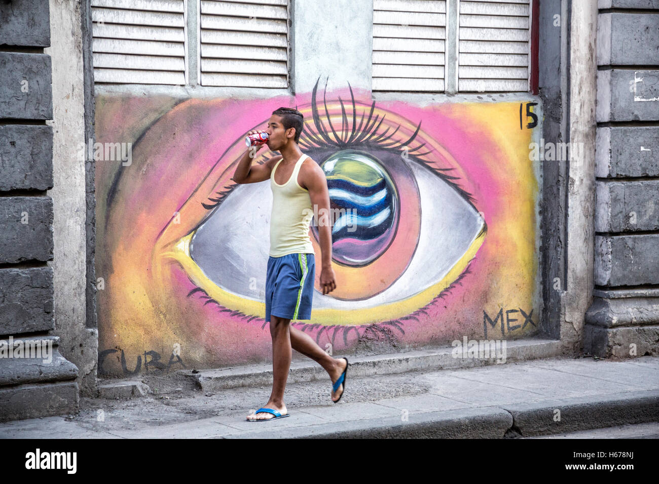 Cuba wall art hi-res stock photography and images - Alamy