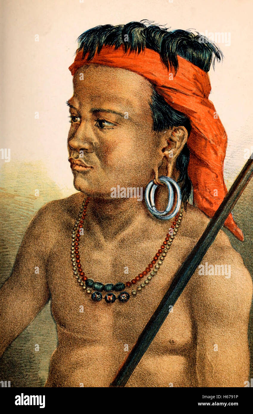 Dyak borneo hi-res stock photography and images - Alamy