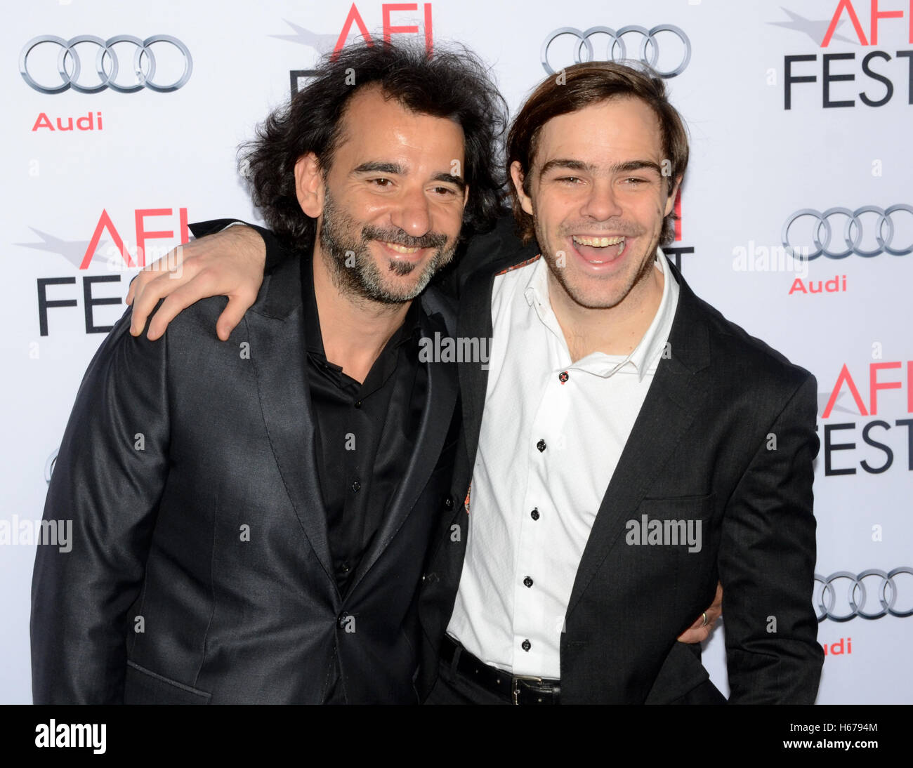 Director Pablo Trapero and Actor Peter Lanzani arrives at the AFI FEST ...