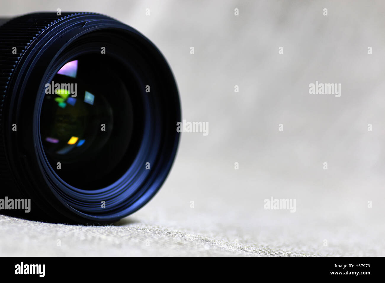 background of lens flare object Stock Photo - Alamy