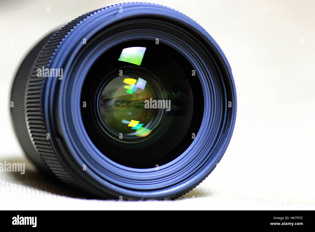 background of lens flare object Stock Photo - Alamy