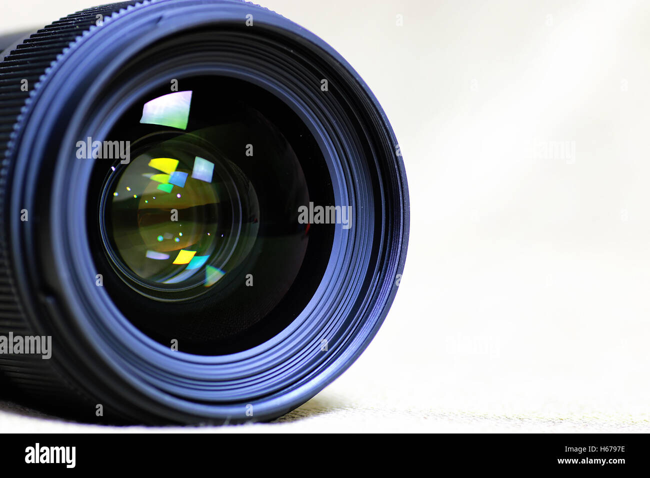 background of lens flare object Stock Photo - Alamy