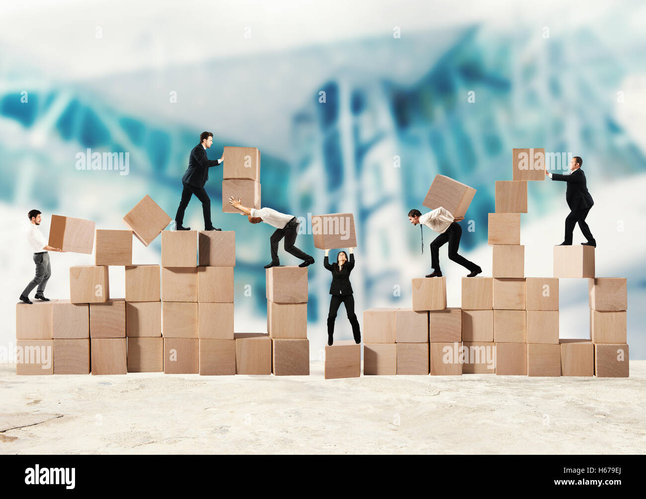 Build a team hi-res stock photography and images - Alamy