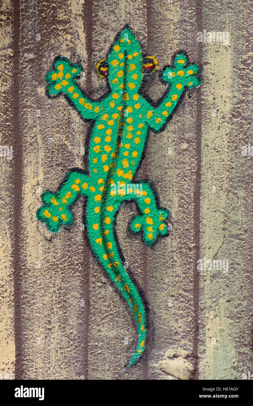 Lizard Stencil