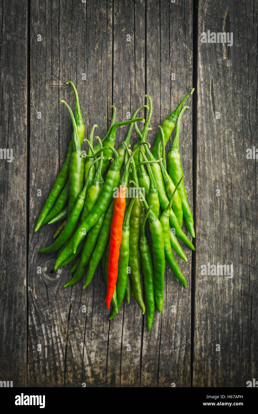 One red chili hi-res stock photography and images - Alamy