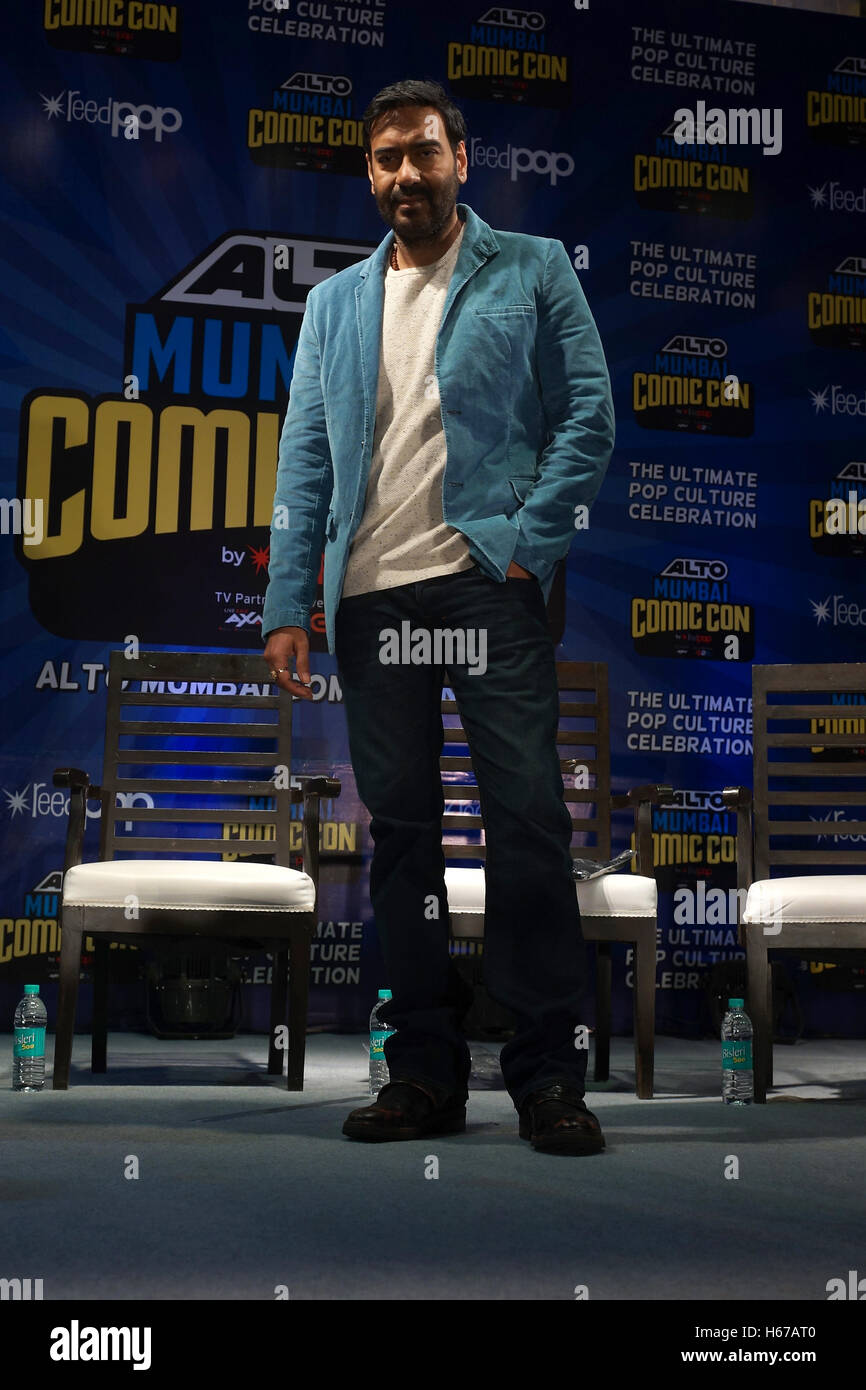 Ajay Devgan ,Erika Kaaras,. Abigail Eames Stock Photo - Alamy