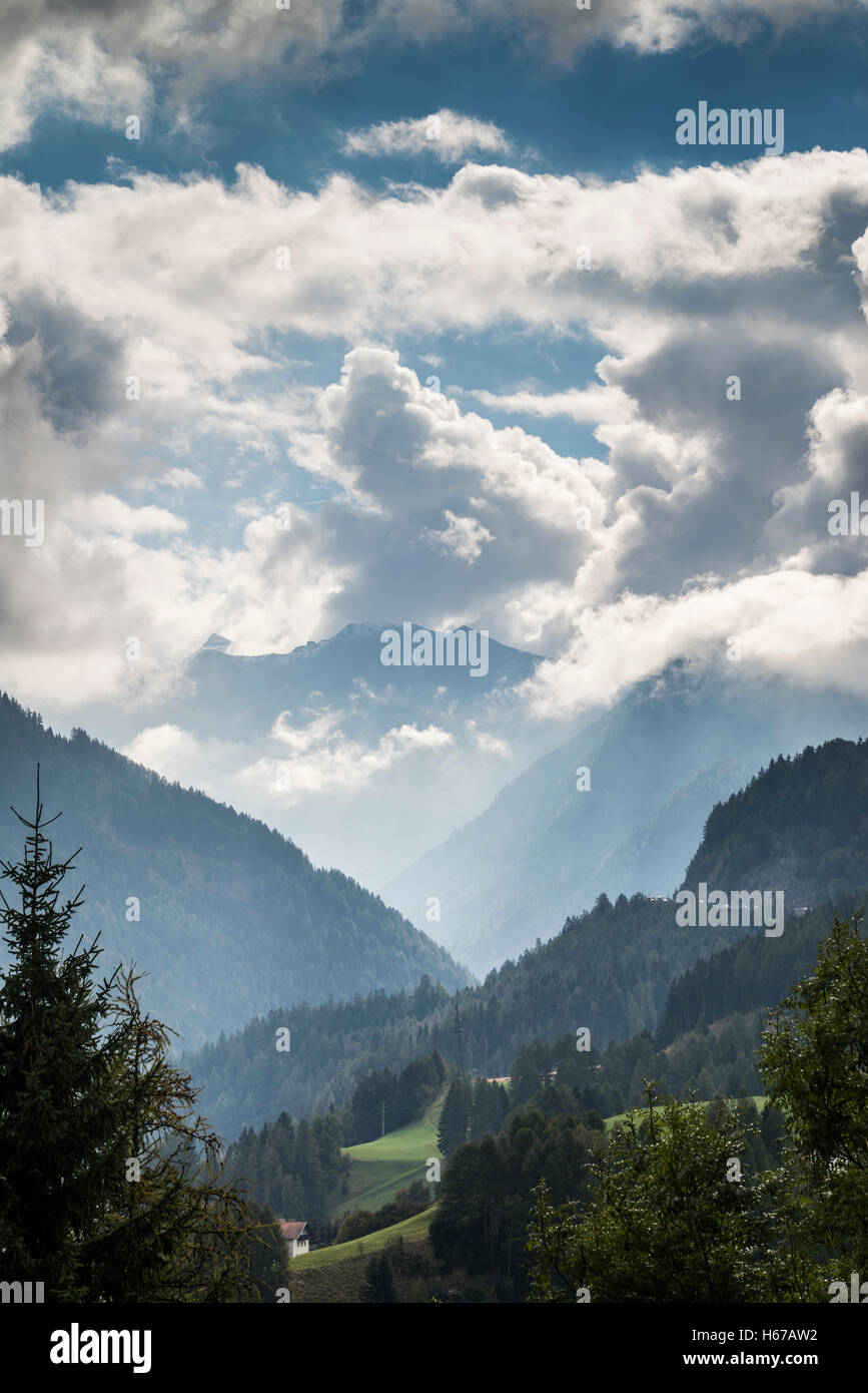 Brenner Pass (Brennerautobahn), Austria, Europe Stock Photo - Alamy