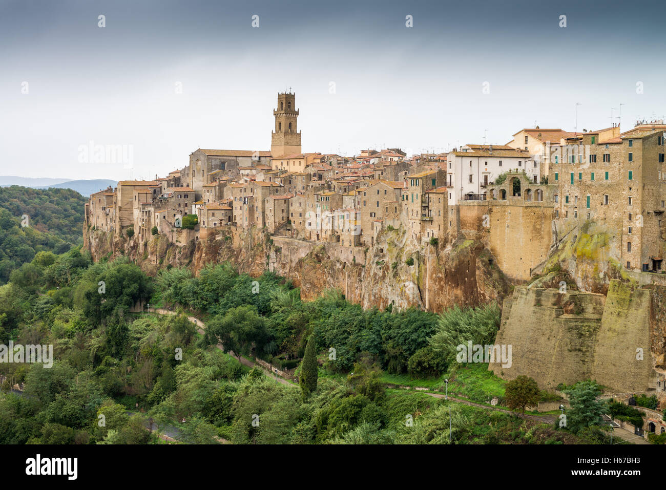 Pitigliano Town, Grosseto Province, Tuscany, Italy Stock Photo - Alamy