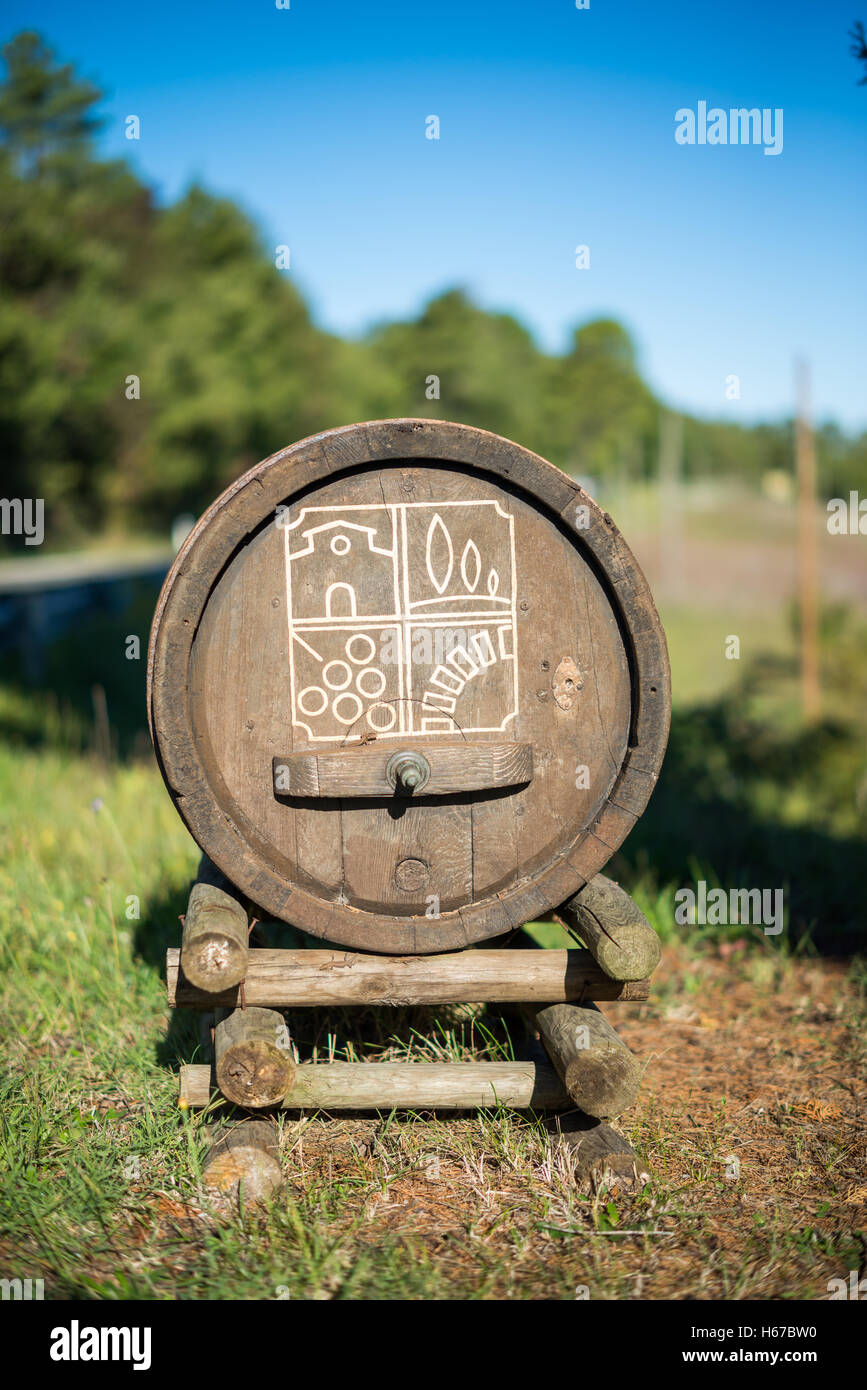 Europe landscape wine cask tuscany hi-res stock photography and images ...