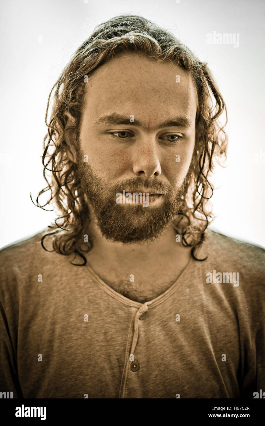 Long beard person hi-res stock photography and images - Alamy