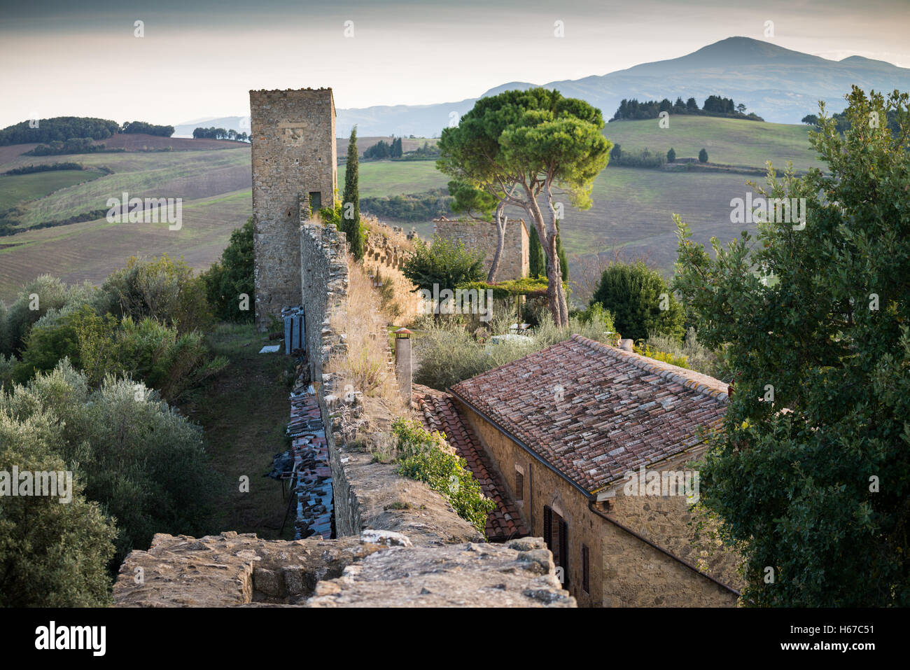 Monticchiello, Tuscany, Italy, EU, Europe Stock Photo - Alamy