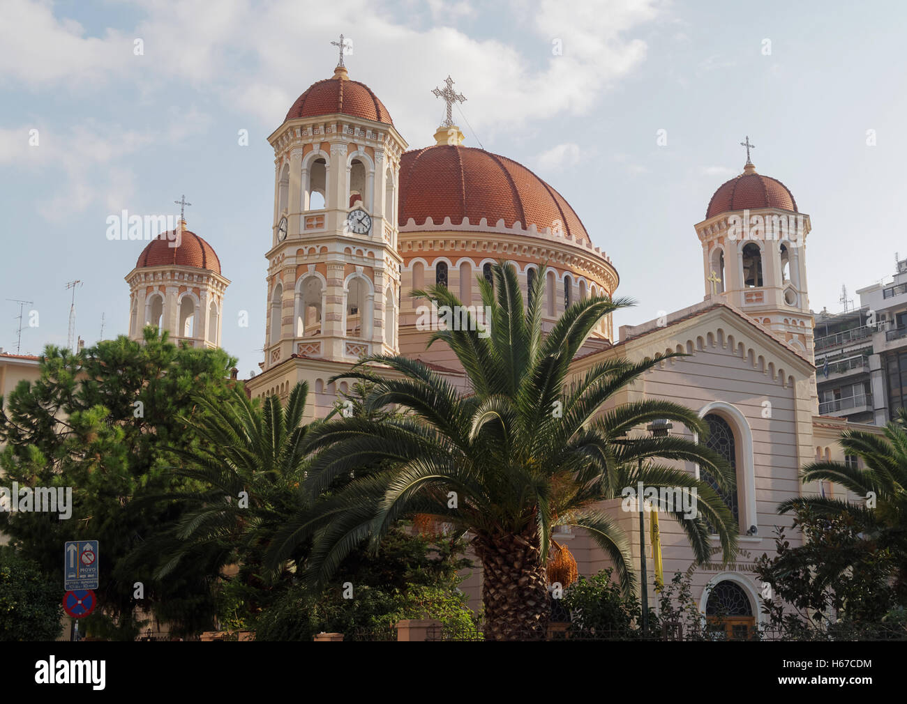 Thessaloniki, Greece Metropolitan Orthodox Temple of Saint Gregory ...