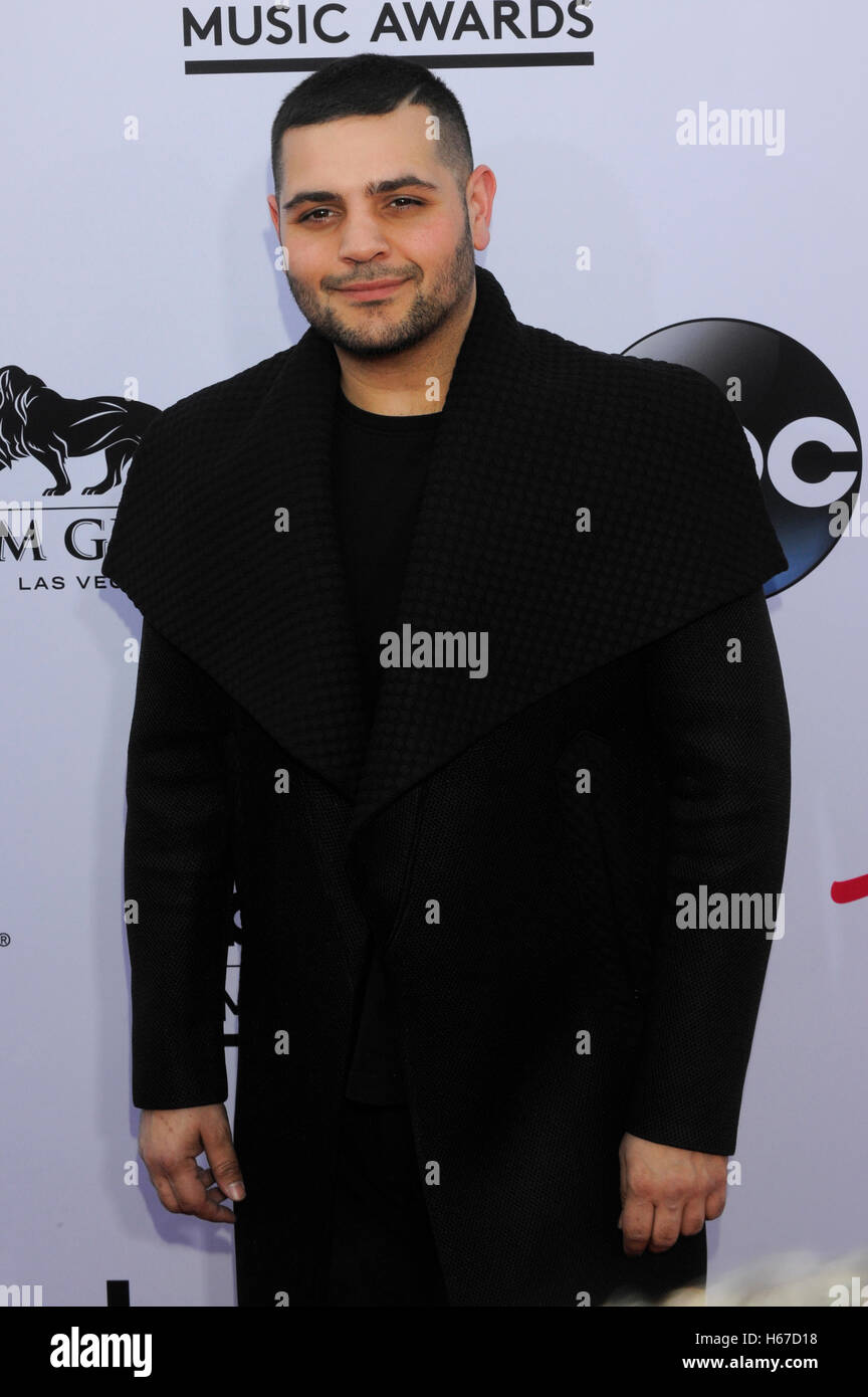Michael Castillo arrives at the 2015 Billboard Music Awards at the MGM ...