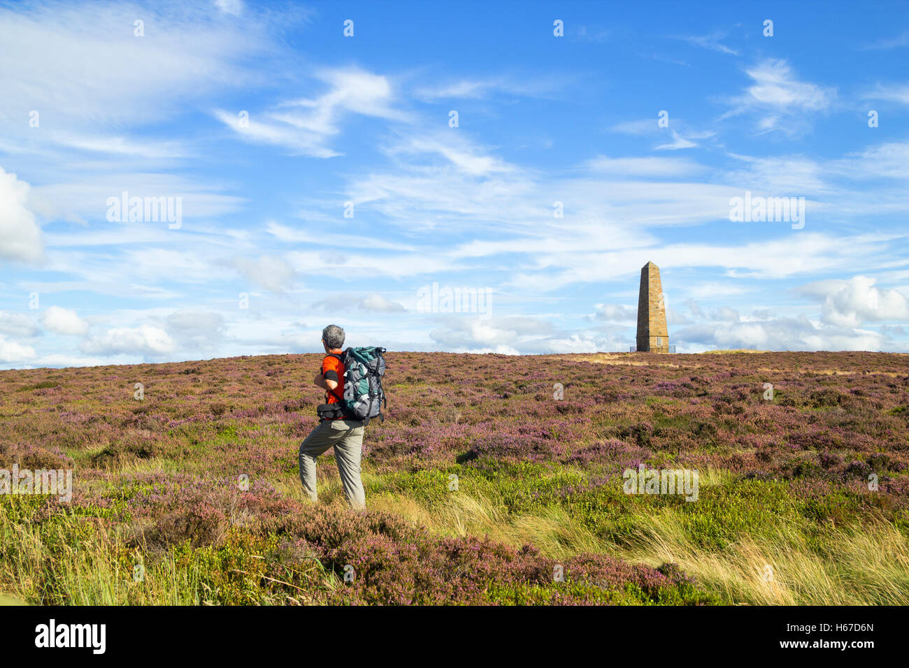 Captain cook monument yorkshire hi-res stock photography and images - Alamy