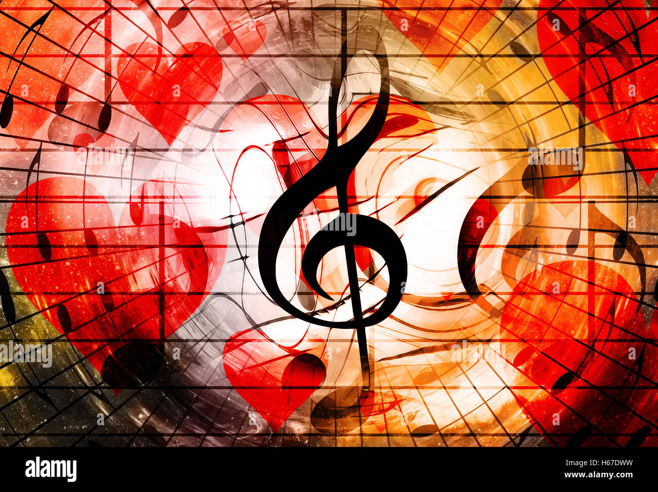 Love In Music Notes