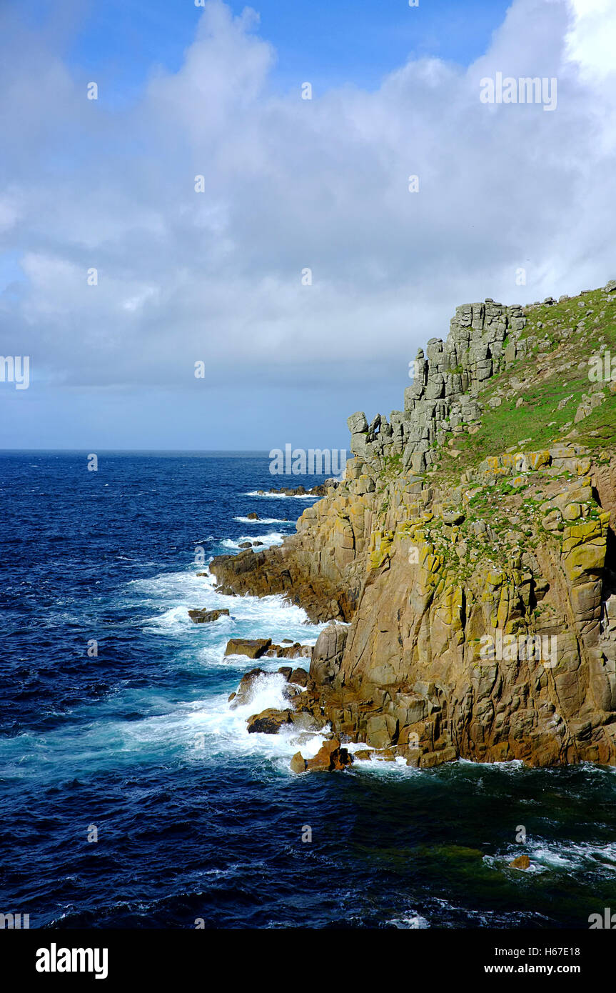 Land's End / Cornwall / England Stock Photo - Alamy