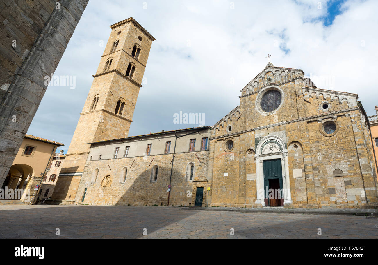 cathedral, volterra, tuscany, italy Stock Photo - Alamy