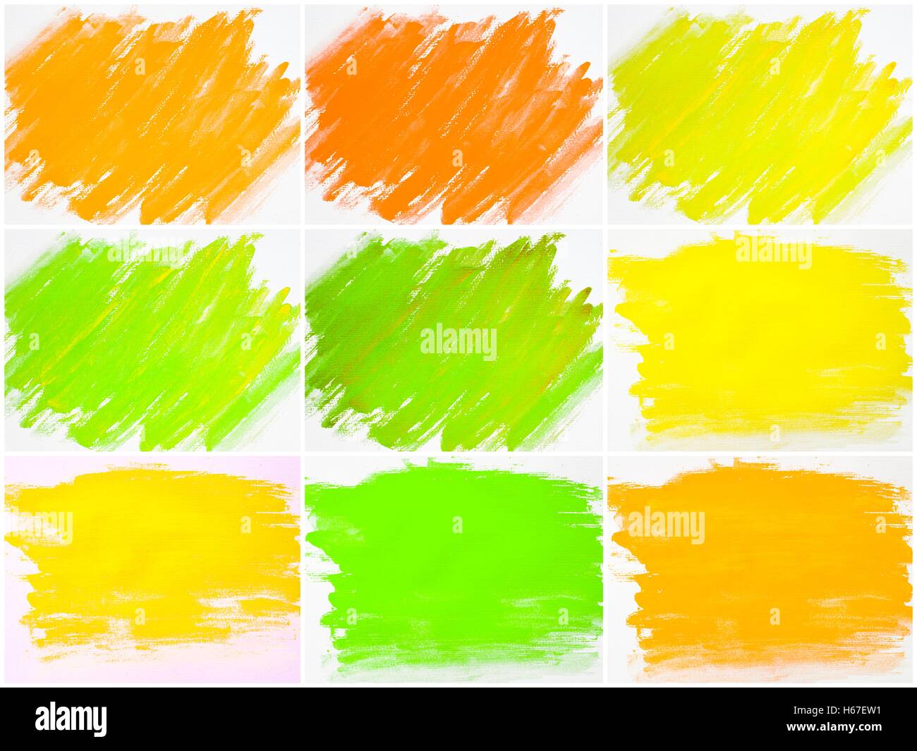 Photo collage of abstract water color textured backgrounds Stock Photo ...