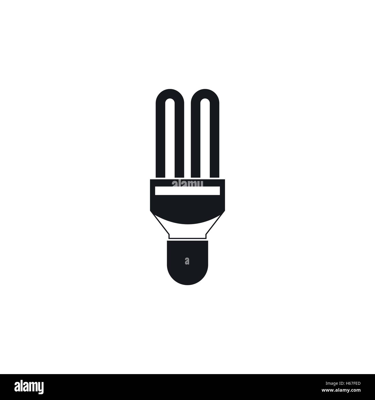 Fluorescence lamp icon, simple style Stock Vector Image & Art - Alamy