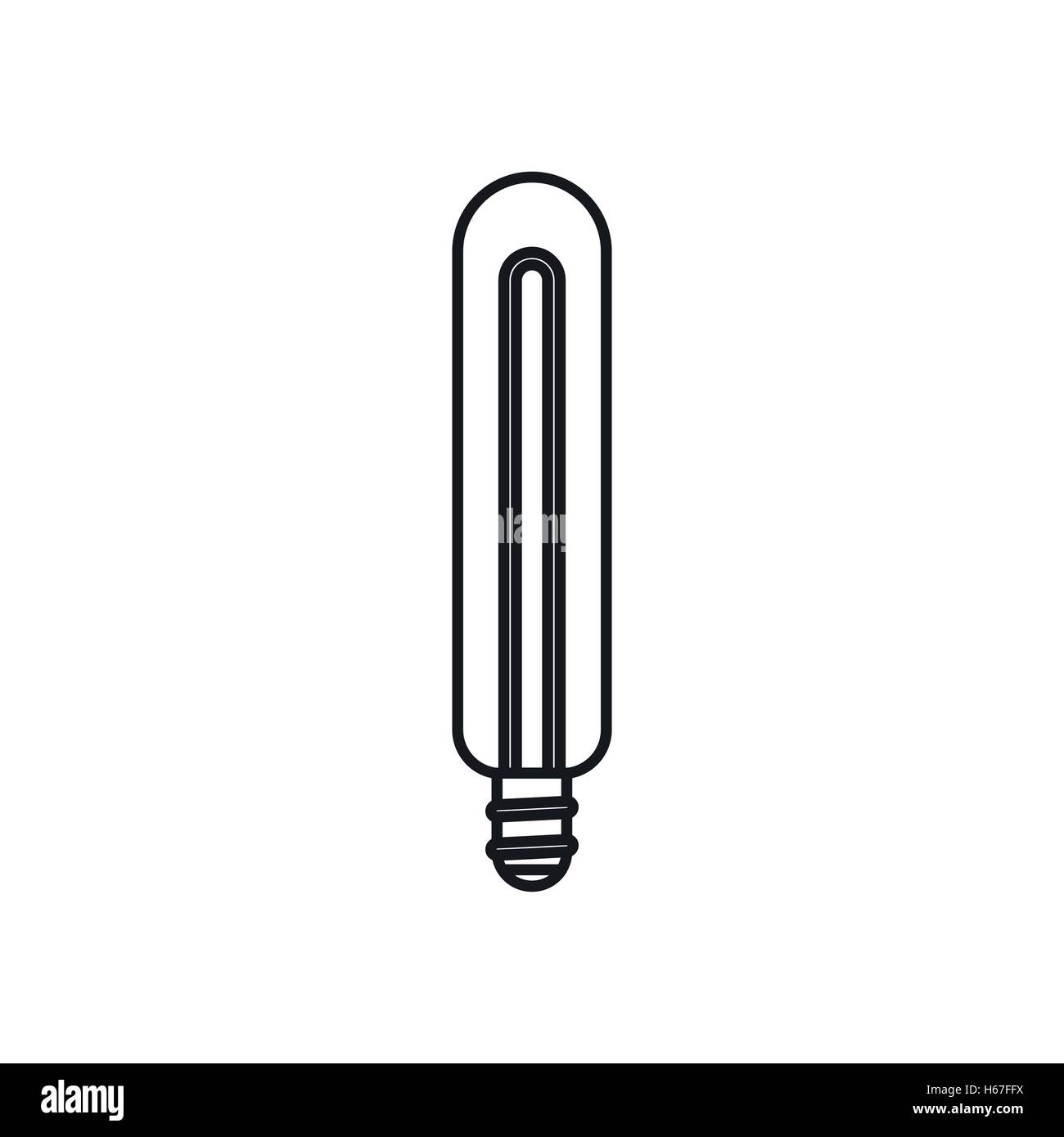 Tubular bulb Stock Vector Images - Alamy