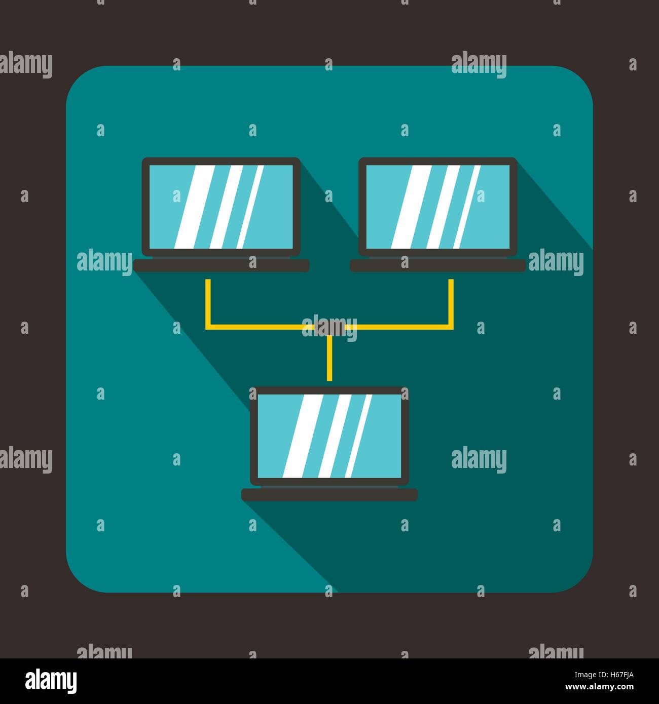 Exchange of data between computers icon Stock Vector Image & Art - Alamy