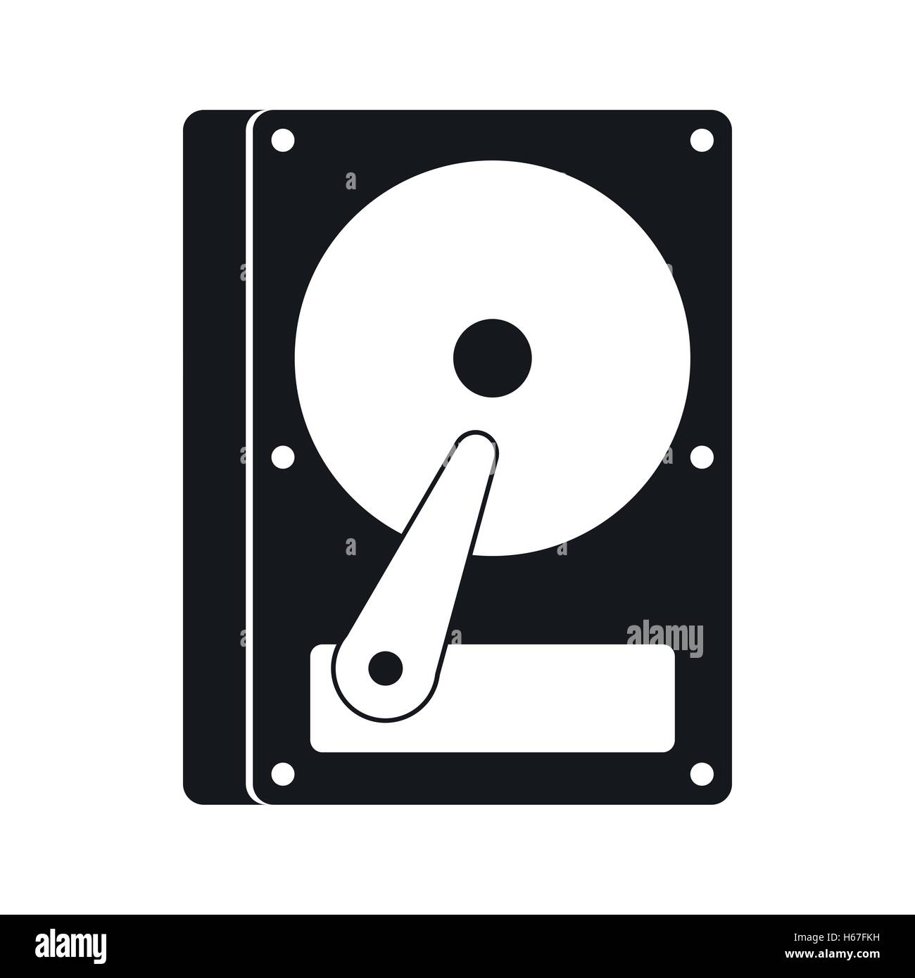 HDD icon, simple style Stock Vector Image & Art - Alamy
