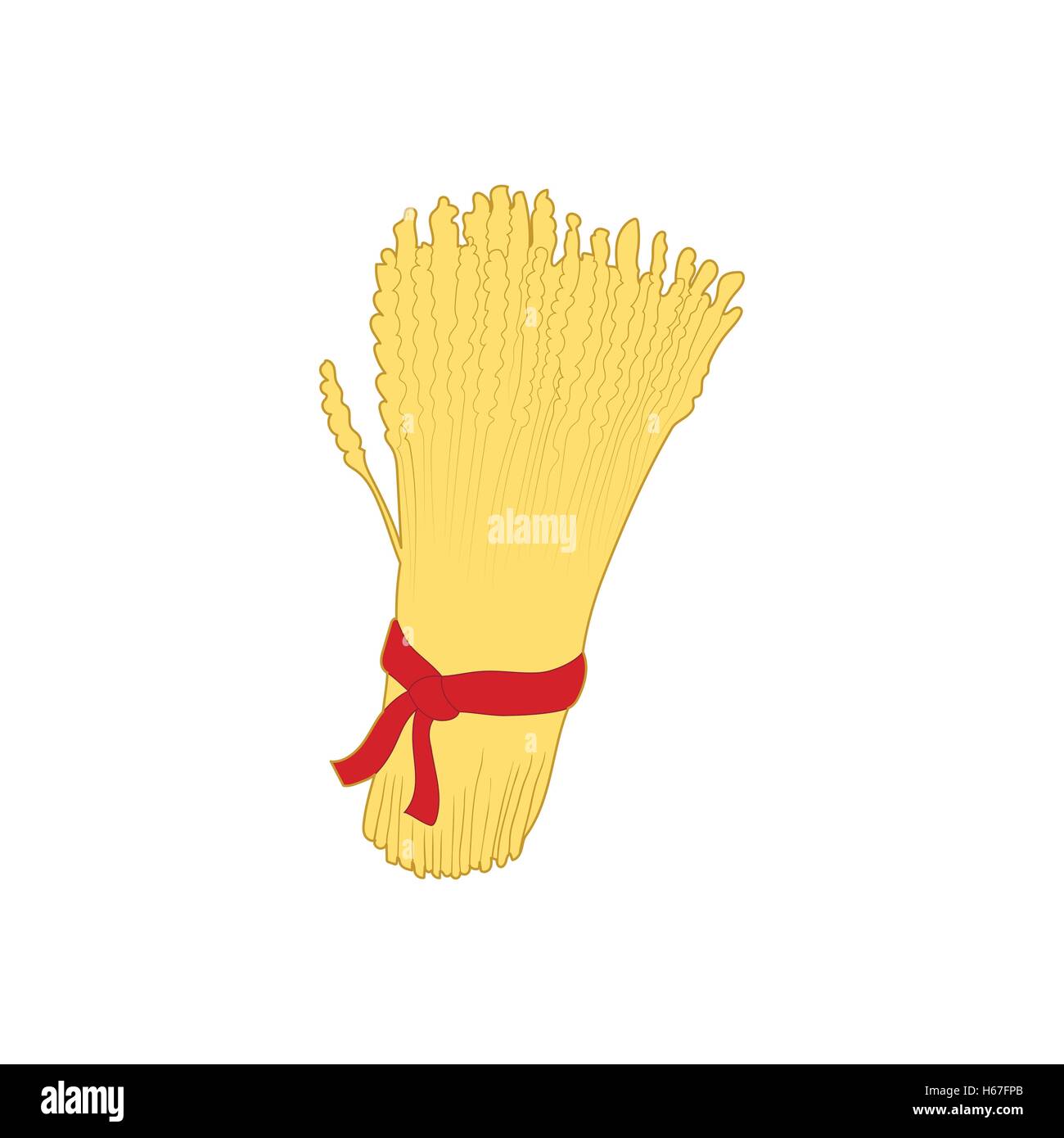 Sheaf of wheat icon, cartoon style Stock Vector Image & Art - Alamy