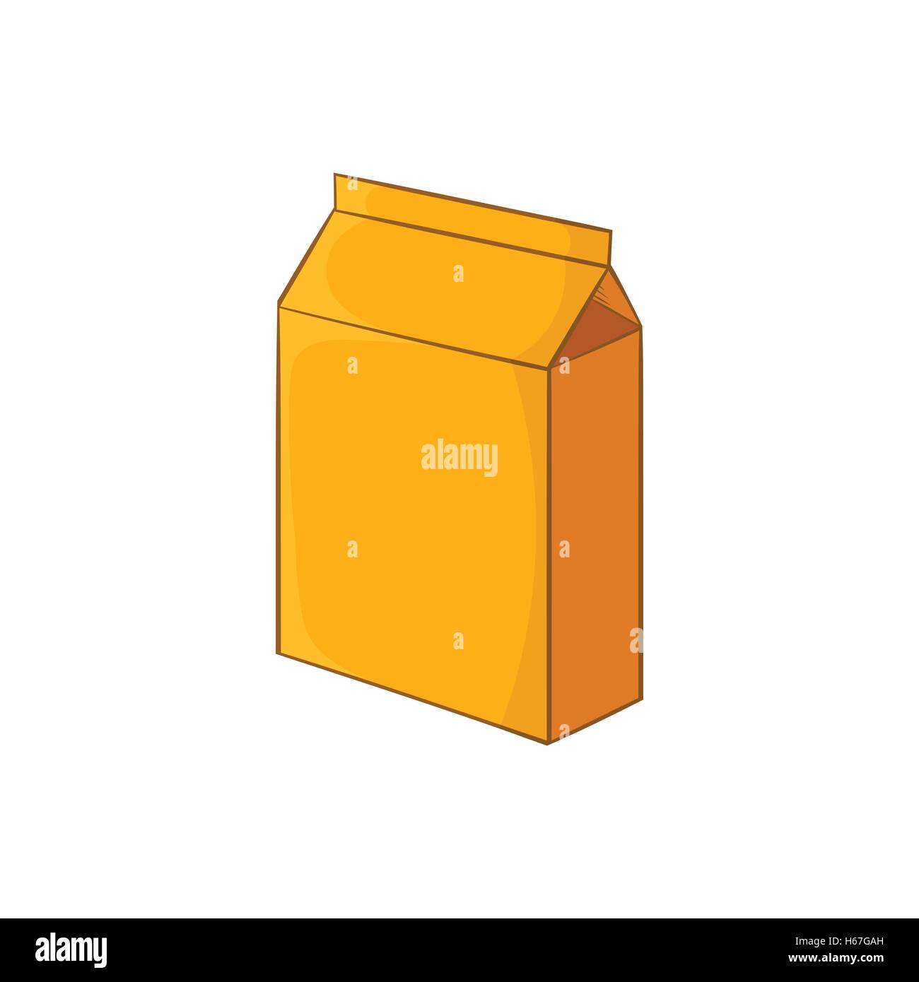 Cardboard packaging icon, cartoon style Stock Vector Image & Art - Alamy