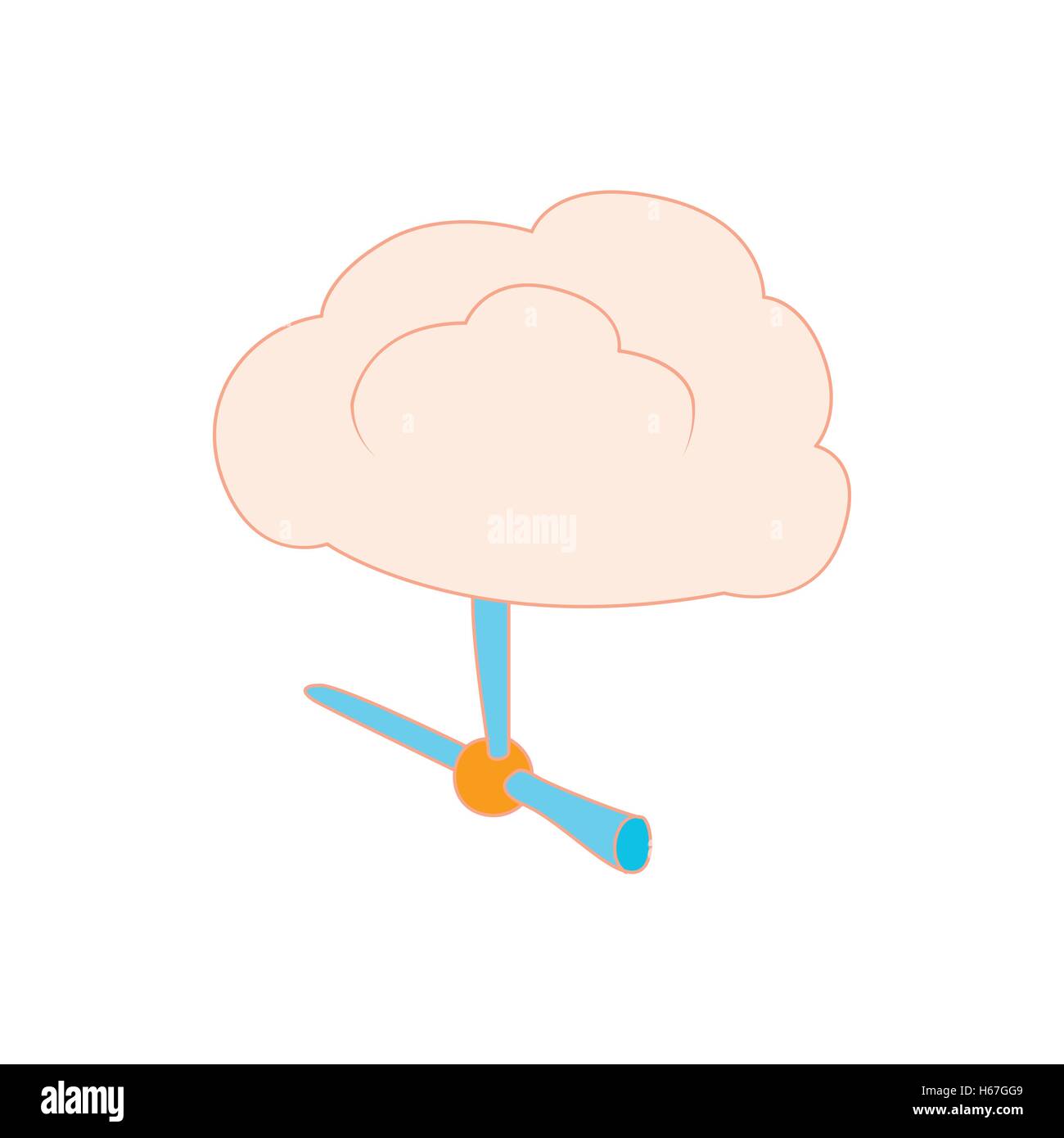 Pair of pipes icon, cartoon style Stock Vector Image & Art - Alamy