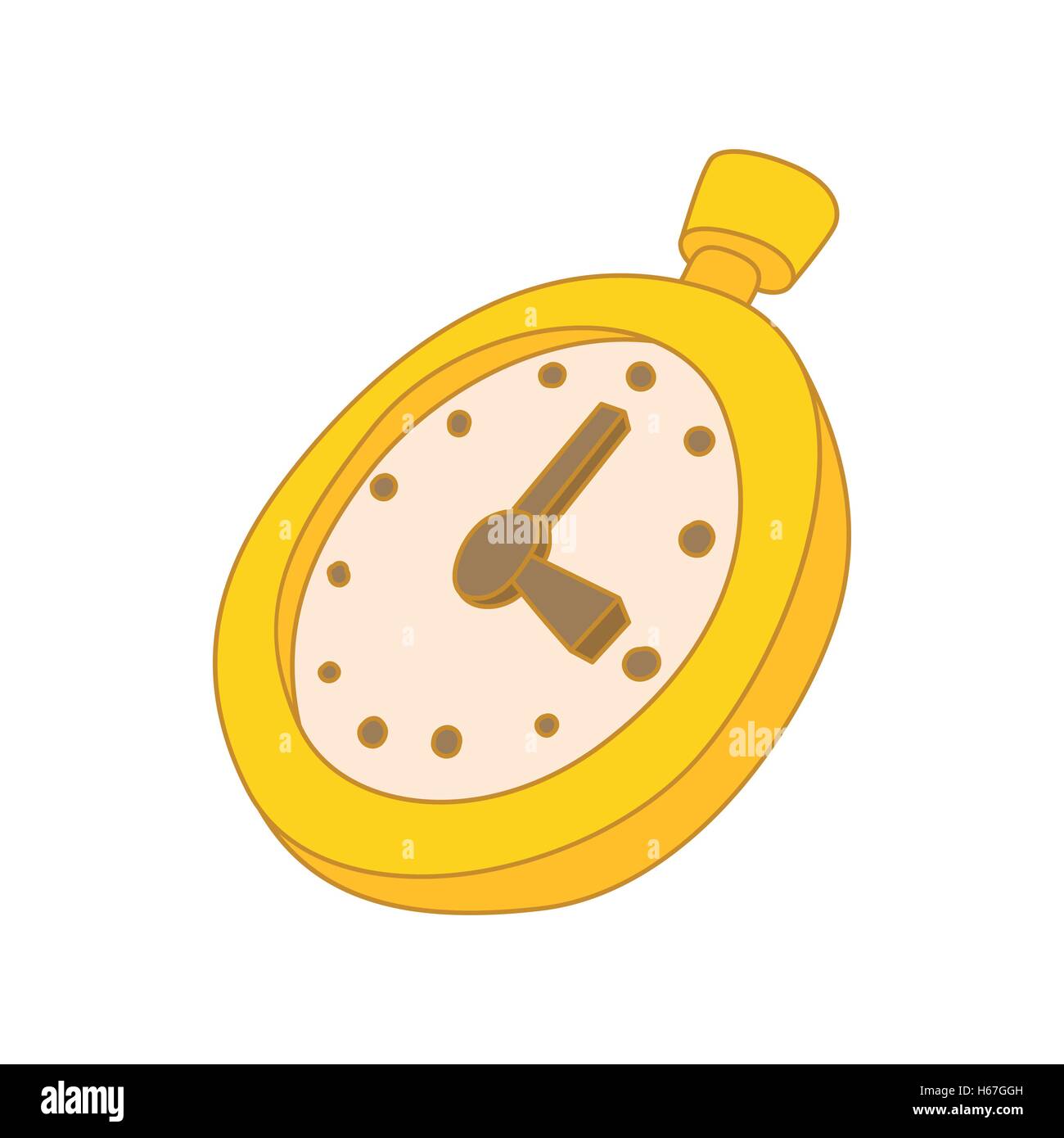 Stopwatch icon, cartoon style Stock Vector Image & Art - Alamy