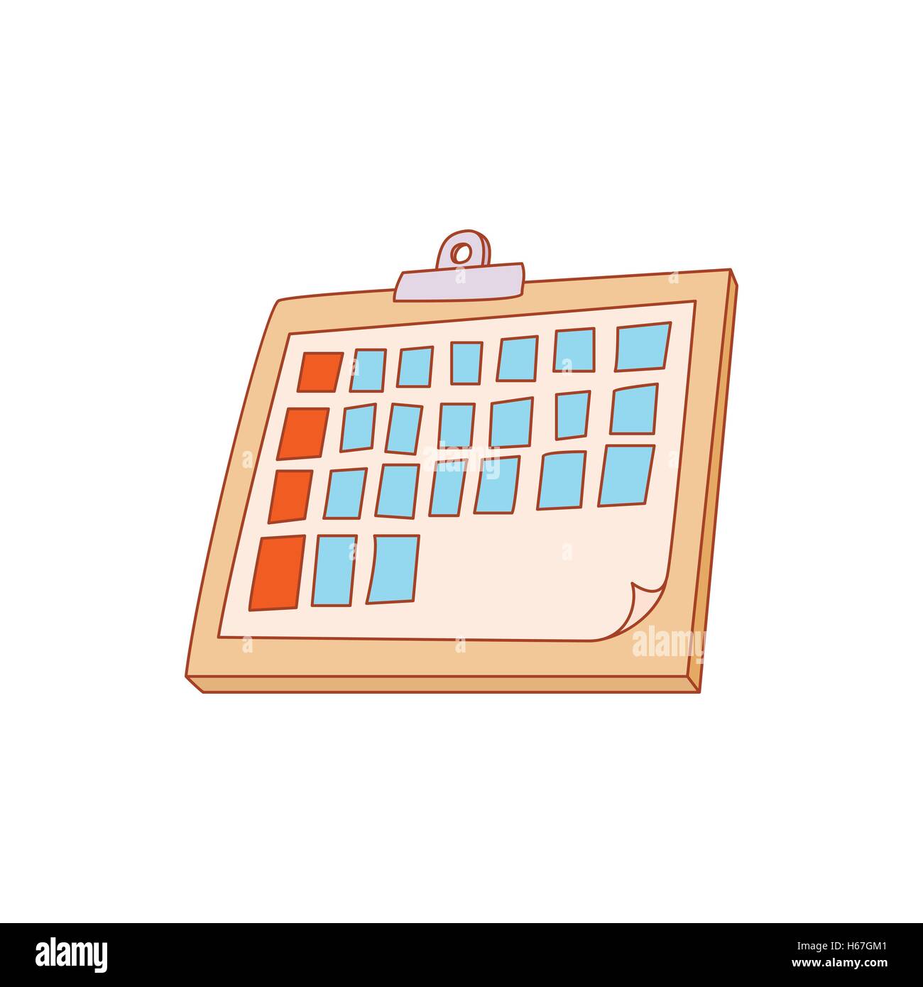 Tablet folder icon, cartoon style Stock Vector Image & Art - Alamy
