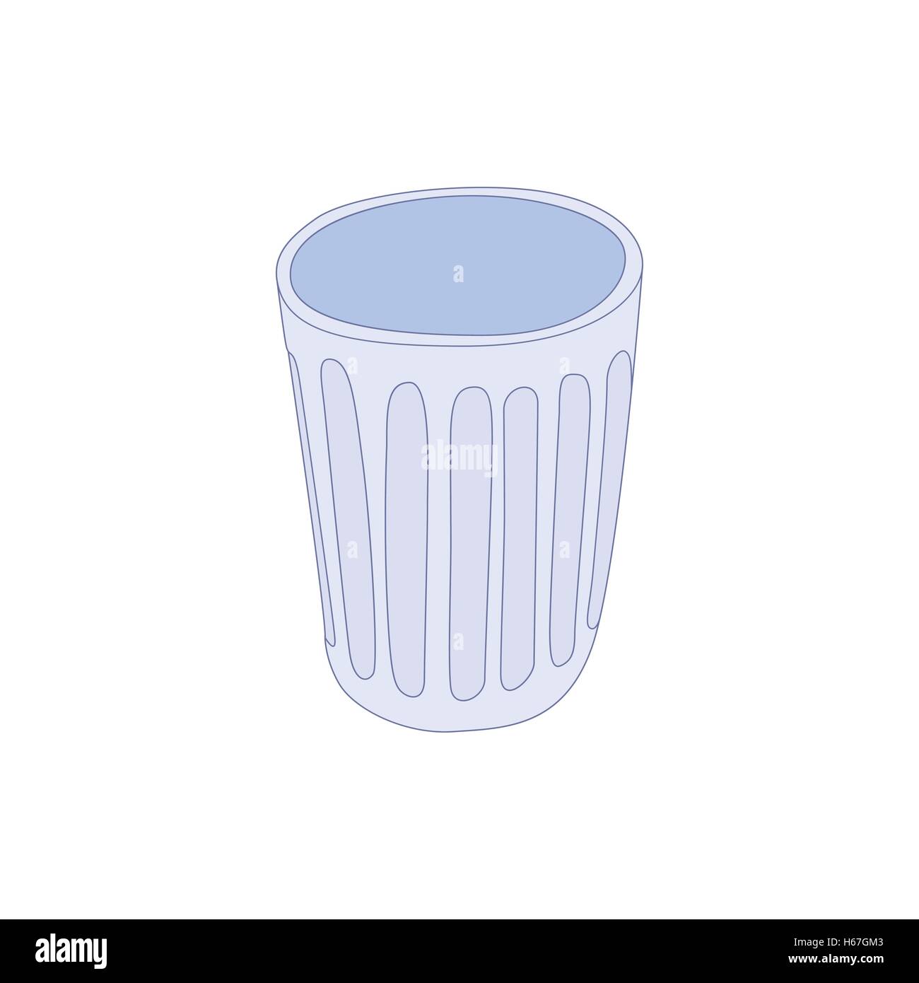 Trash icon, cartoon style Stock Vector Image & Art - Alamy