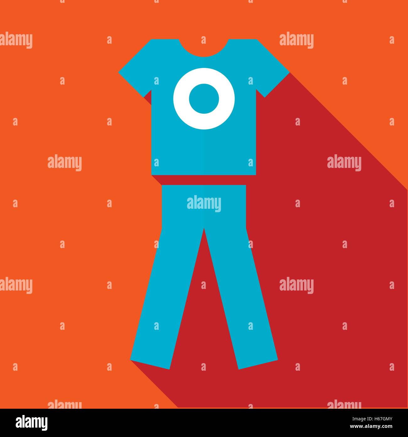 Individual sportswear Stock Vector Images - Alamy
