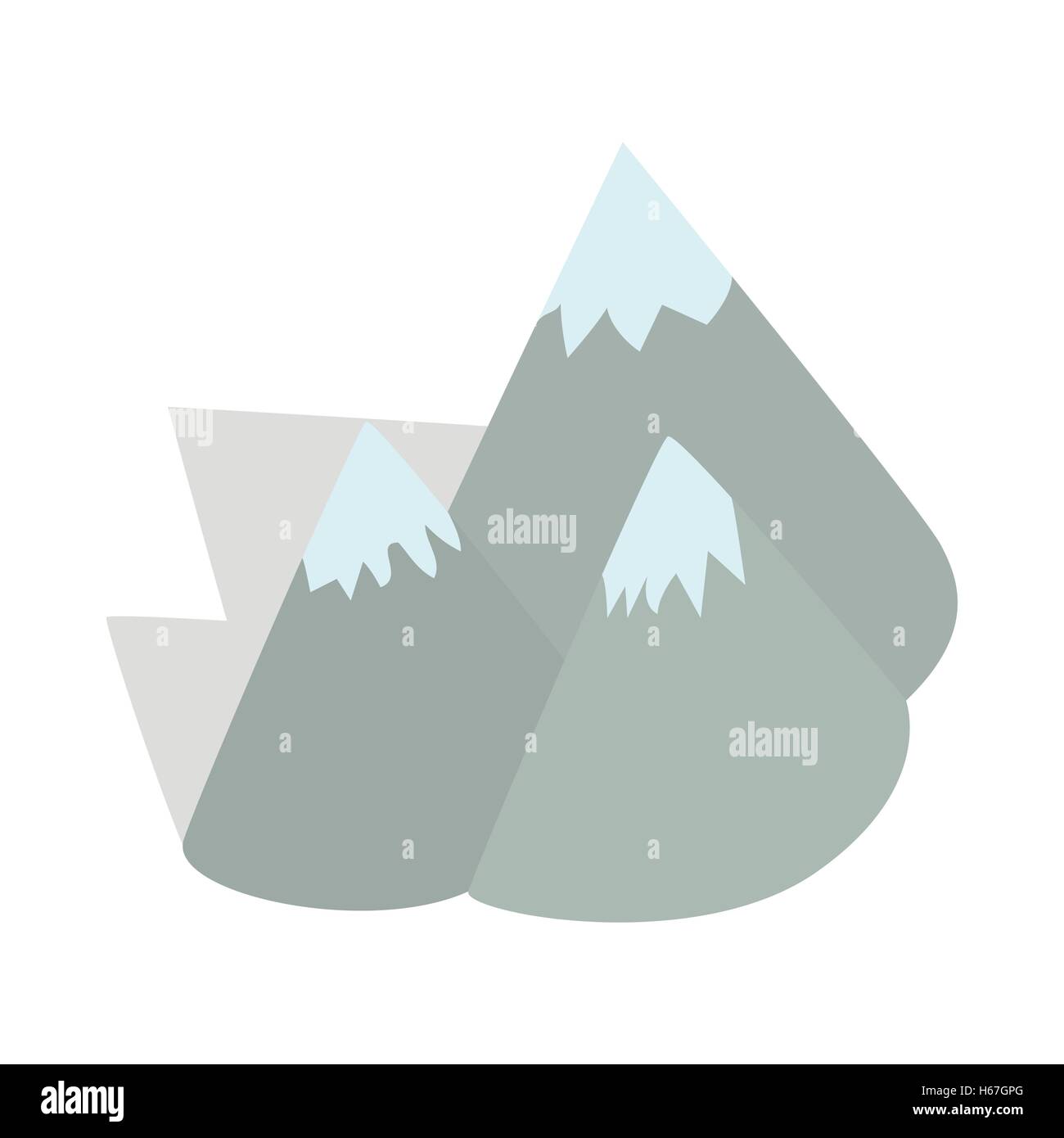Moutains, Sweden icon, isometric 3d style Stock Vector Image & Art - Alamy