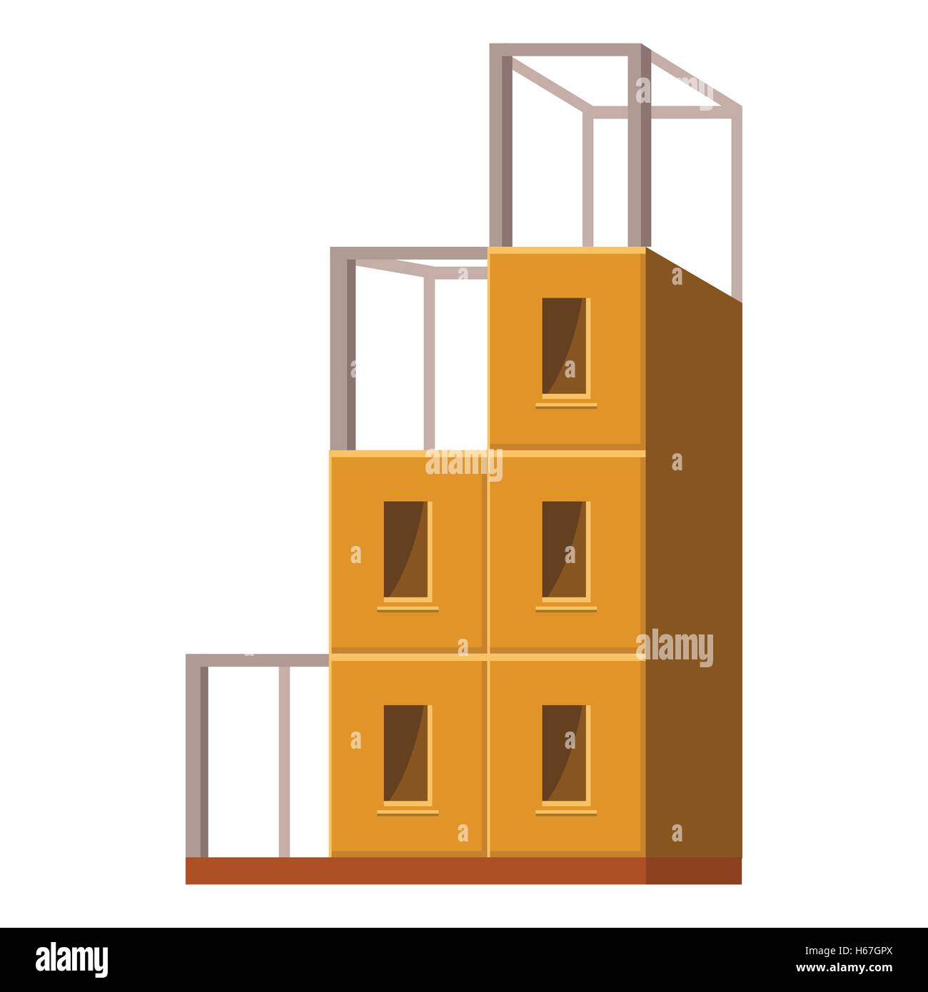 Architectural plan downtown Stock Vector Images - Alamy