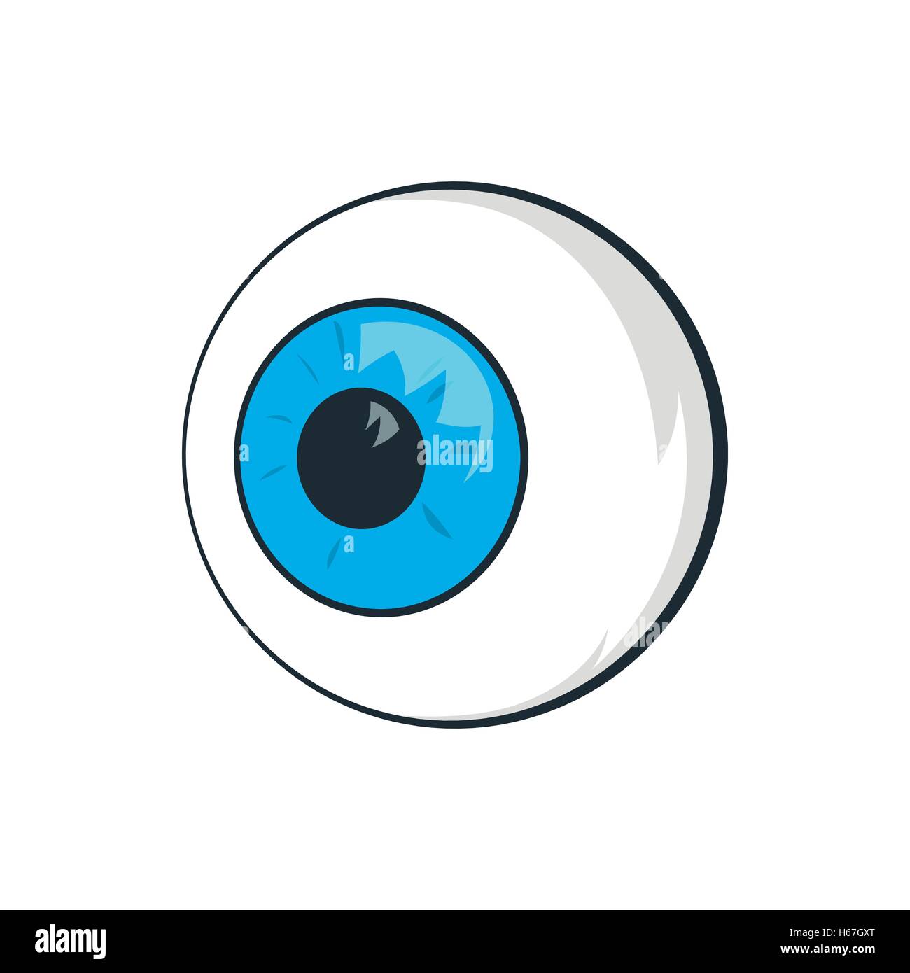 Eyes icon, cartoon style Stock Vector Image & Art - Alamy