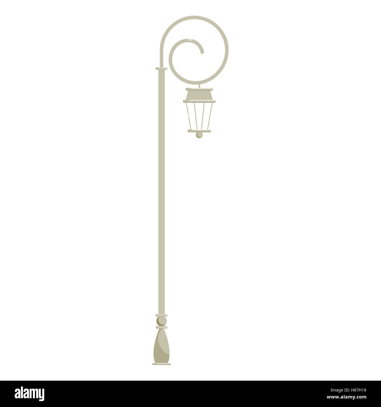 Paris street light icon, cartoon style Stock Vector Image & Art - Alamy