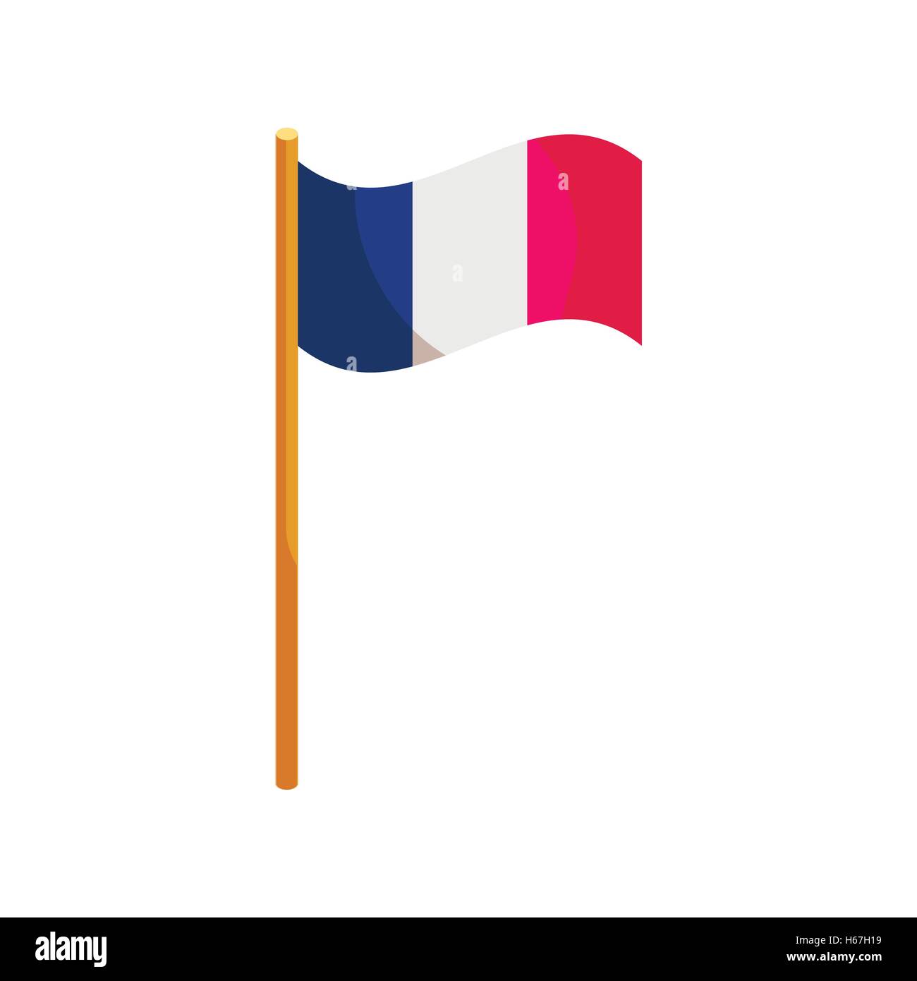 French Flag Animation