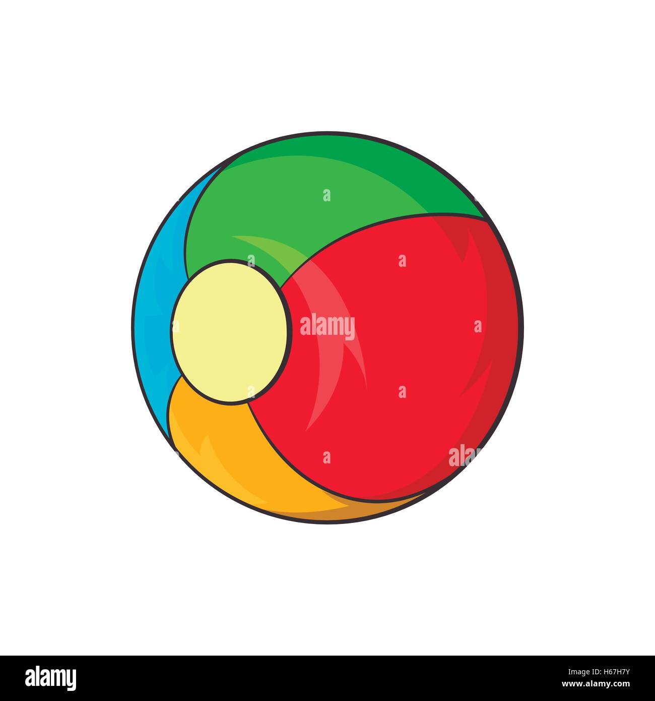 Children ball icon, cartoon style Stock Vector Image & Art - Alamy