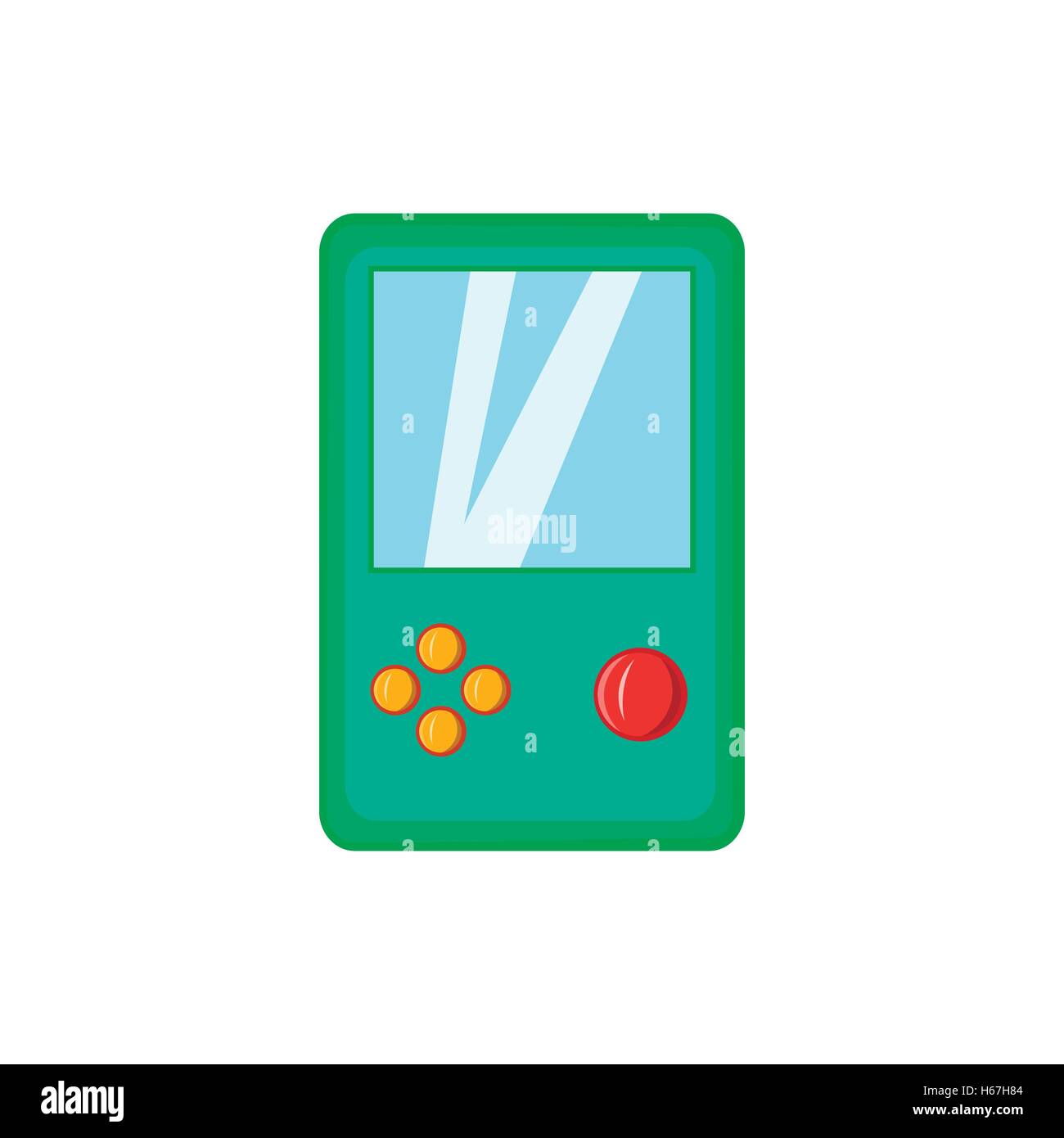 Tetris icon, cartoon style Stock Vector Image & Art - Alamy