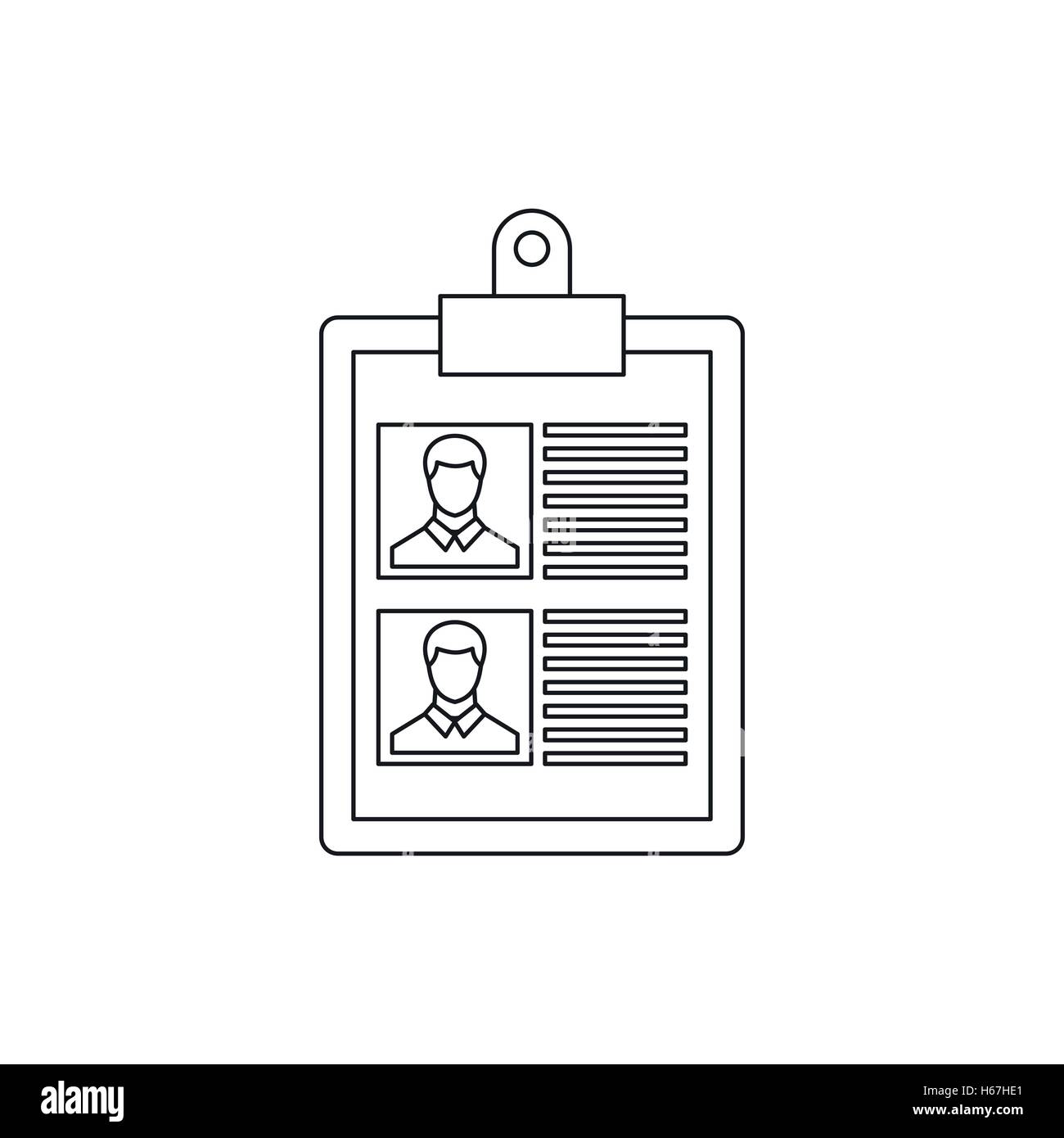 Two candidates Stock Vector Images - Alamy