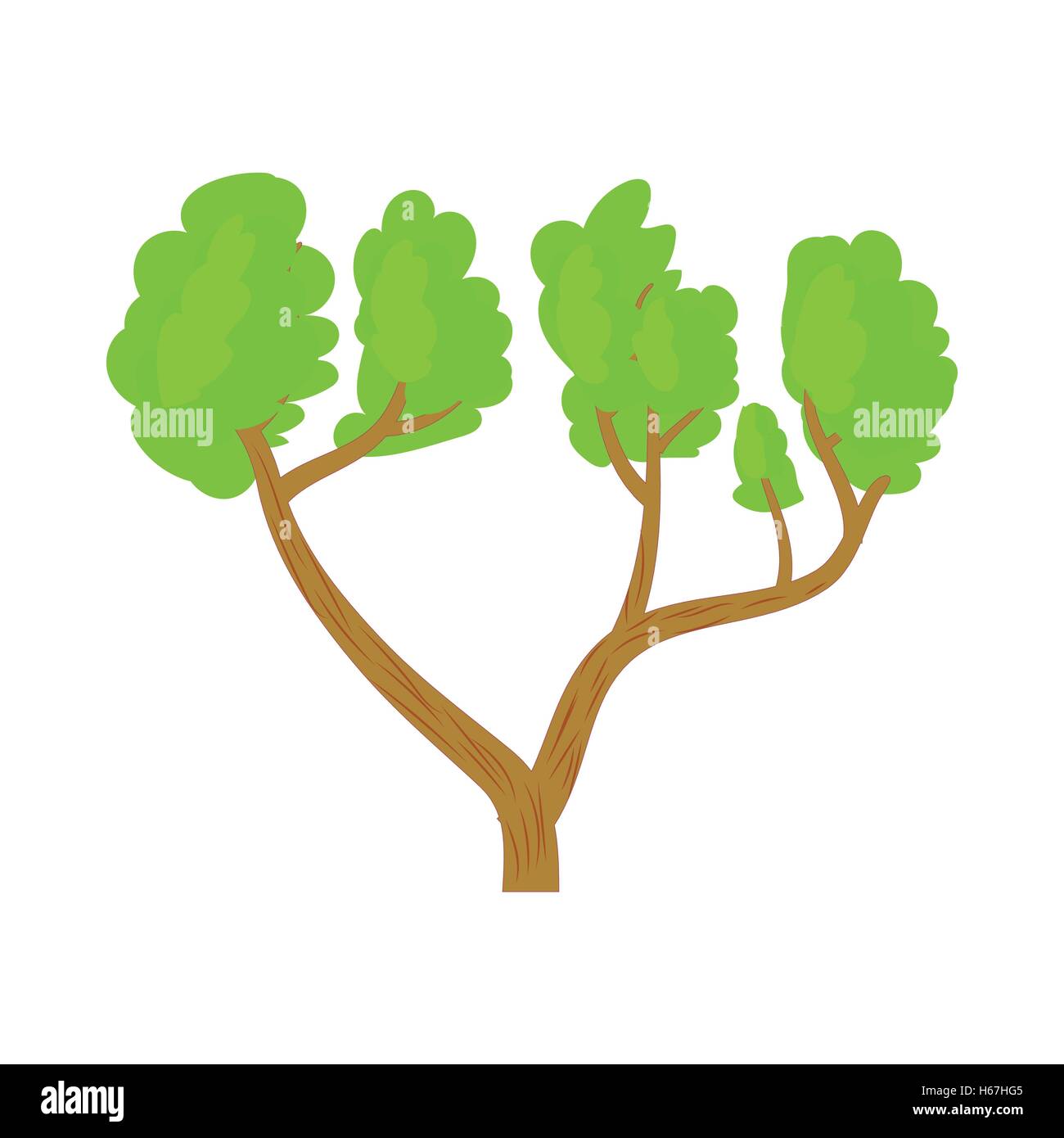 Spreading the forest Stock Vector Images - Alamy