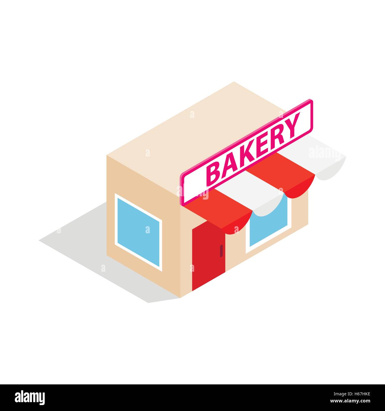 Pastry shop icon, isometric 3d style Stock Vector Image & Art - Alamy