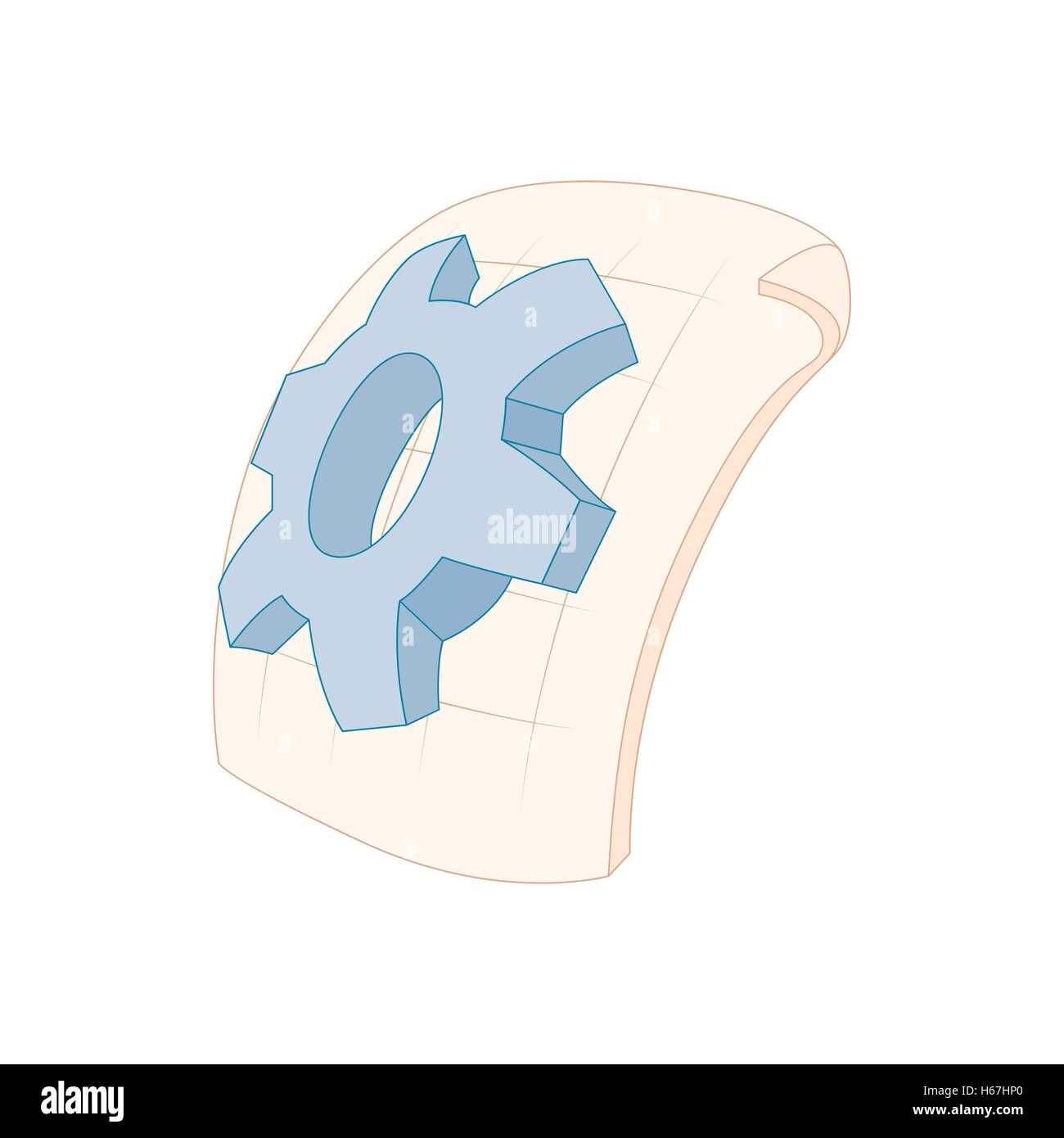 EXE extension text file icon, cartoon style Stock Vector Image & Art ...