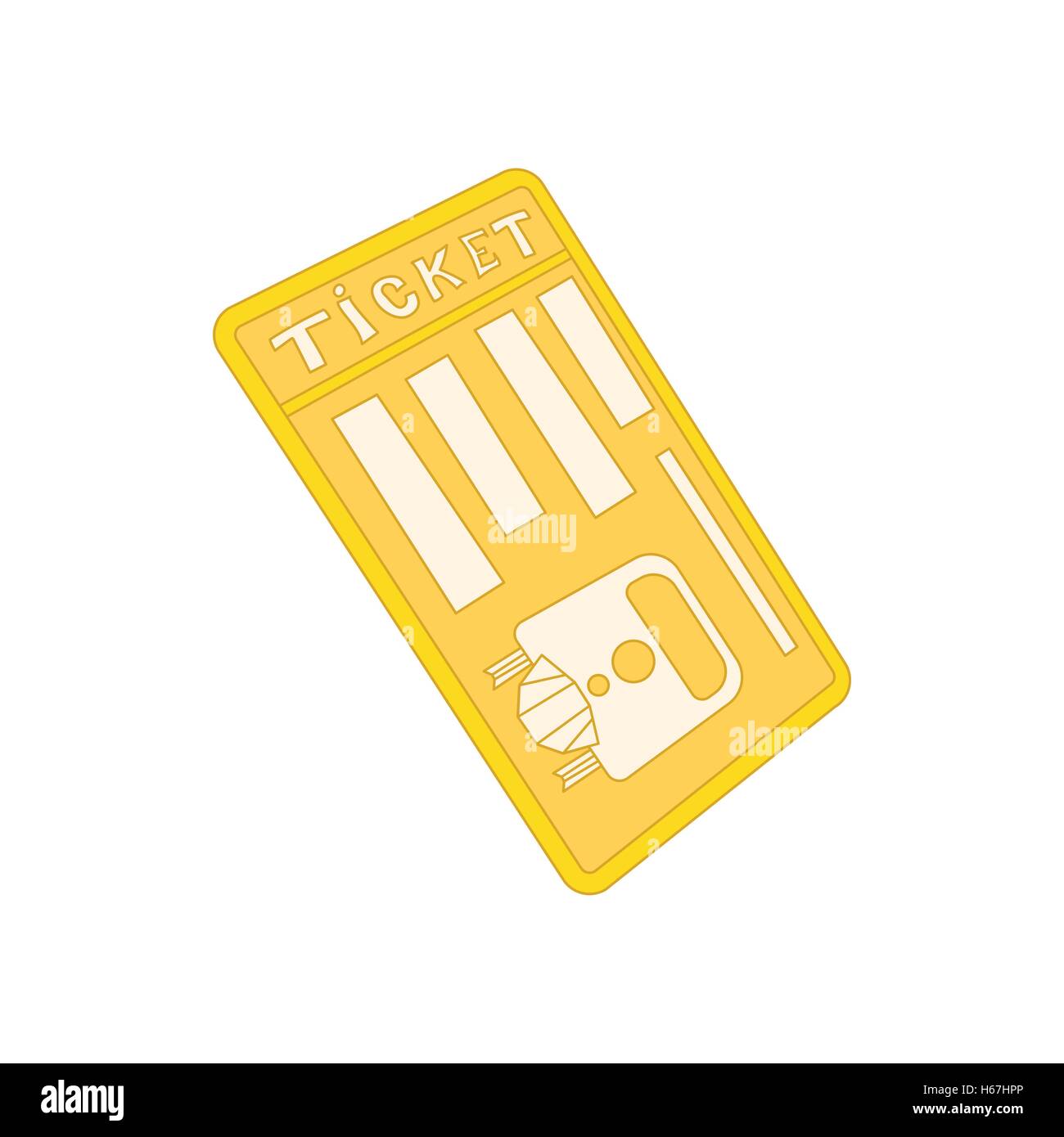 Train Ticket Clip Art